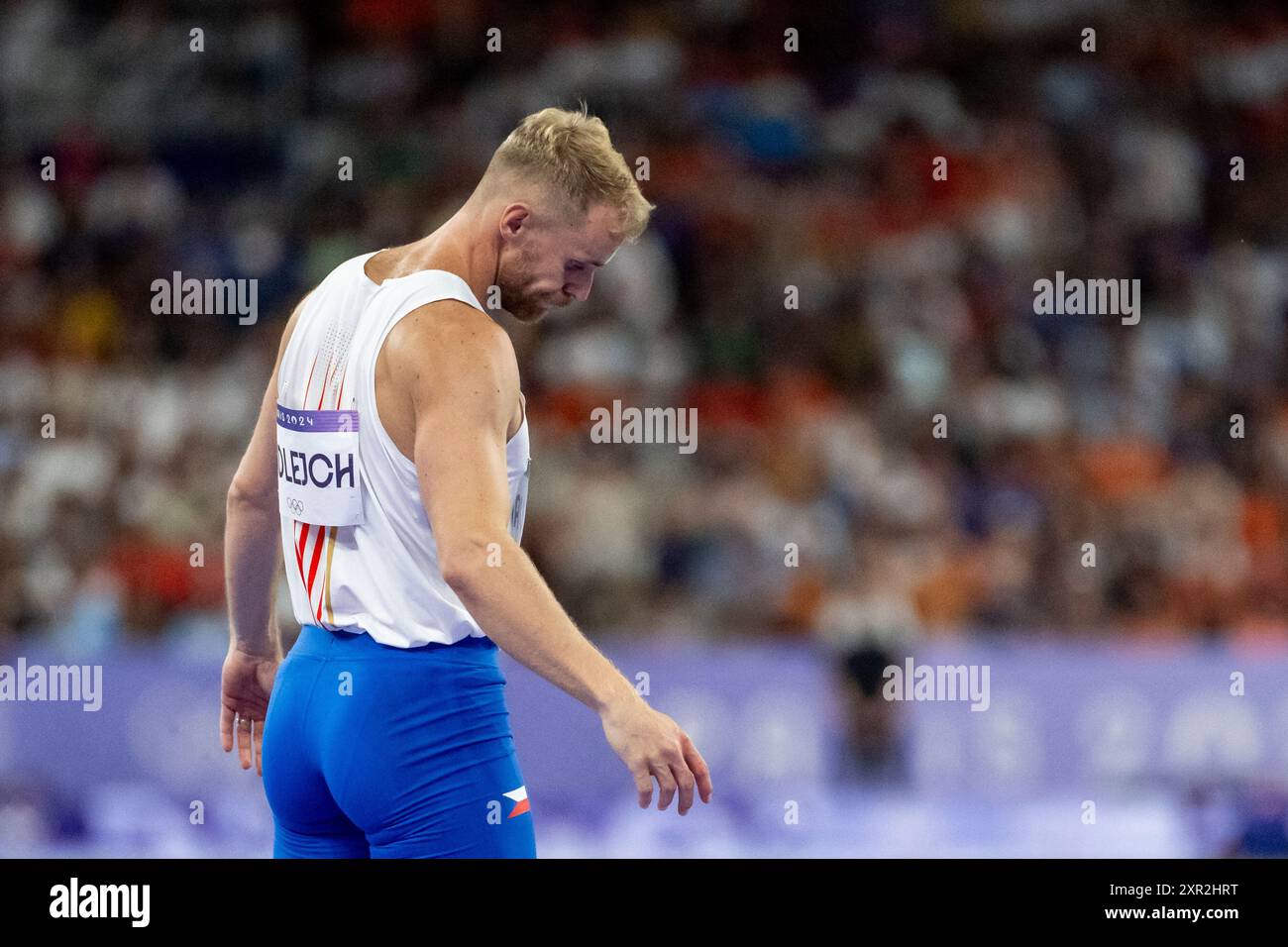 Paris, France. 08th Aug, 2024. Jakub Vadlejch of Czech Republic ...