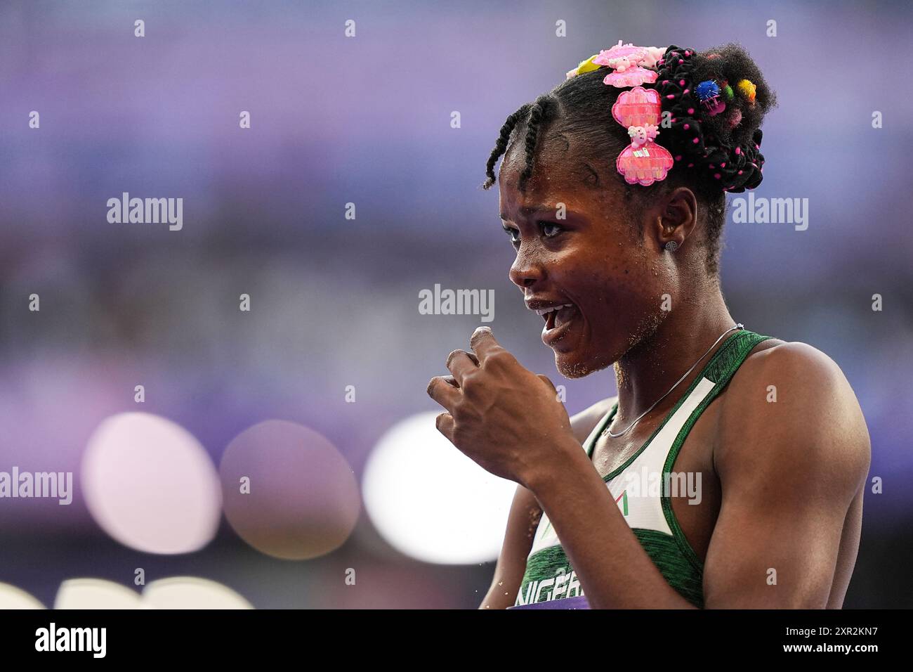 Prestina Oluchi Ochonogor of Nigeria competes during Women's Long Jump ...