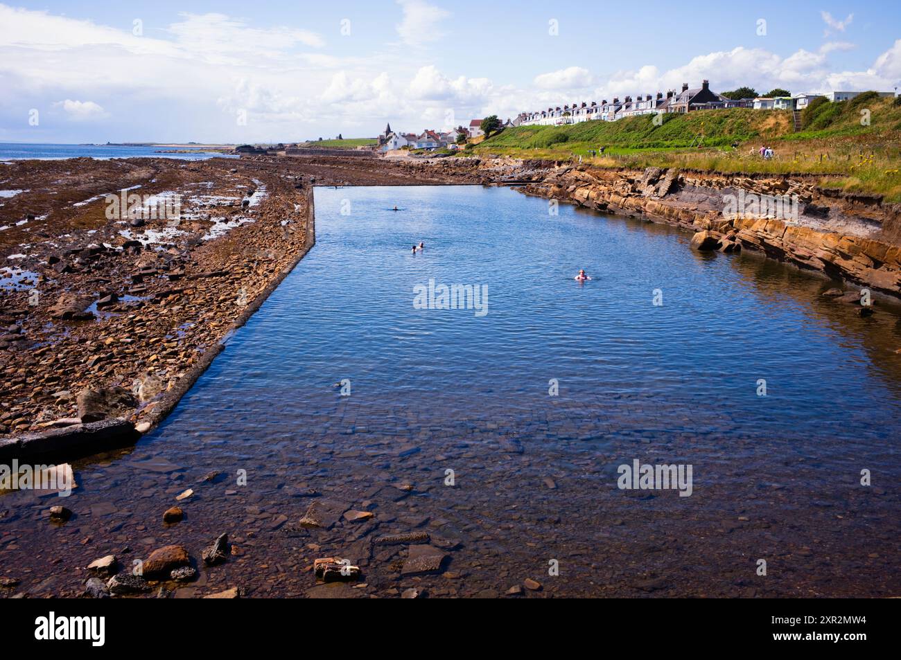 The seawater lido on the coast at St Monans in Scotland Stock Photo - Alamy