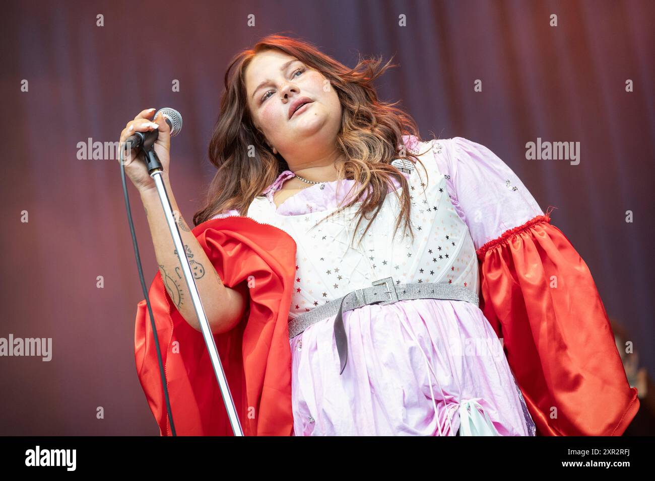 Oslo, Norway. 07th, August 2024. The Swedish singer-songwriter Sarah ...