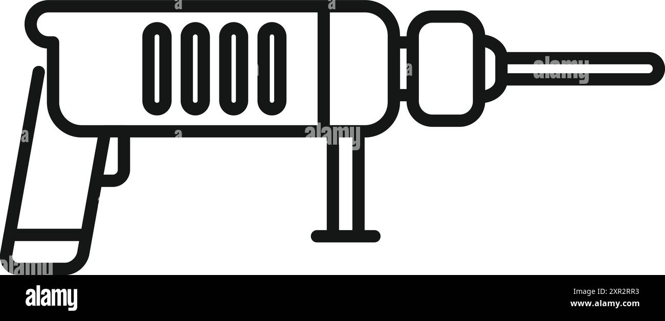 Electric hammer drill with an ergonomic handle is perfect for ...