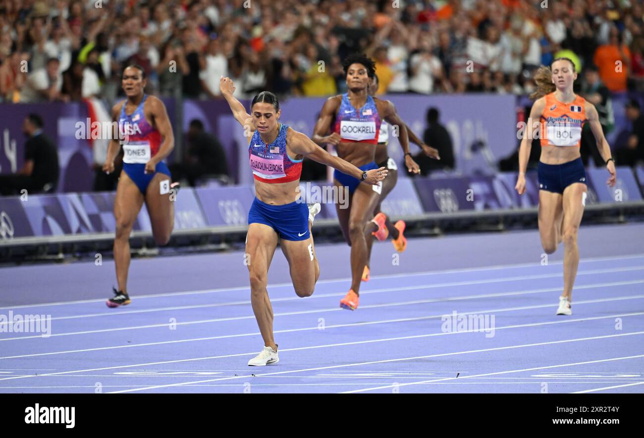 8th August 2024; Paris Olympic Games, Stade de France, Paris, France ...