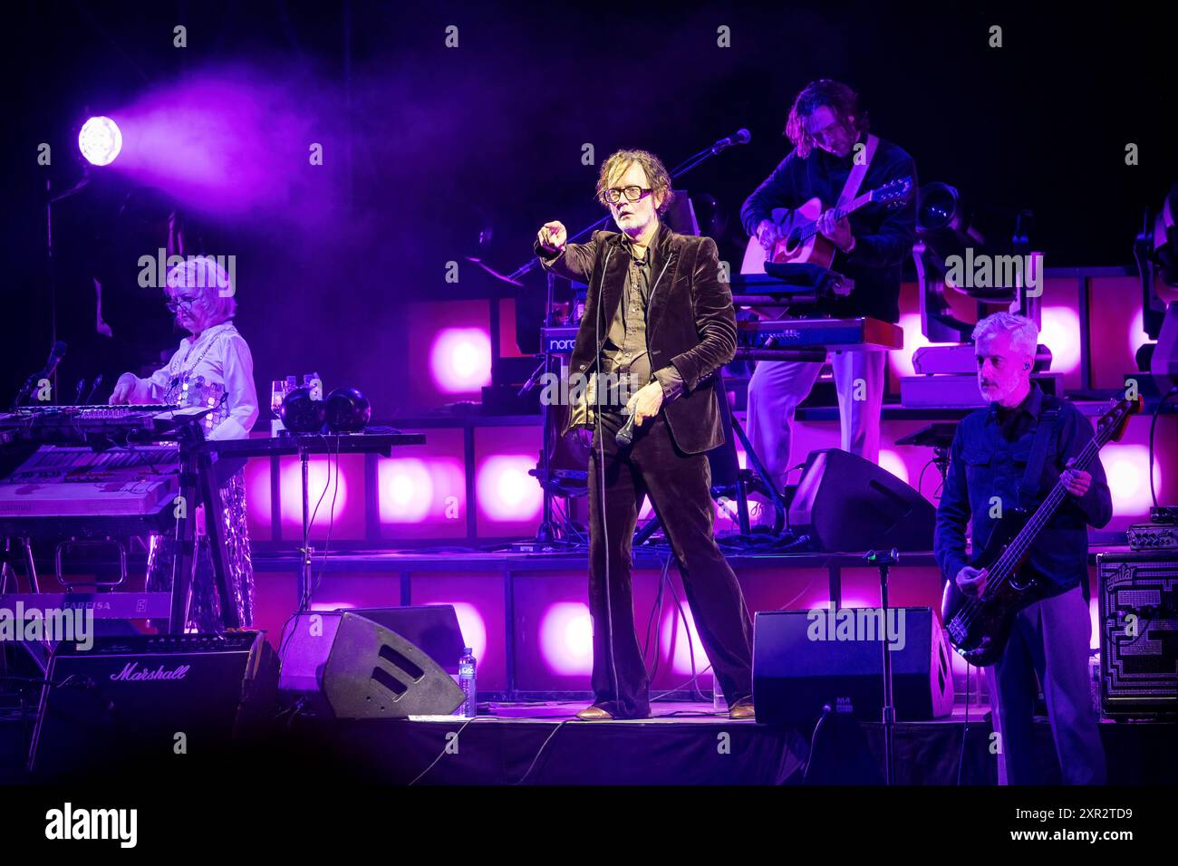 Oslo, Norway. 07th, August 2024. The English rock band Pulp performs a ...
