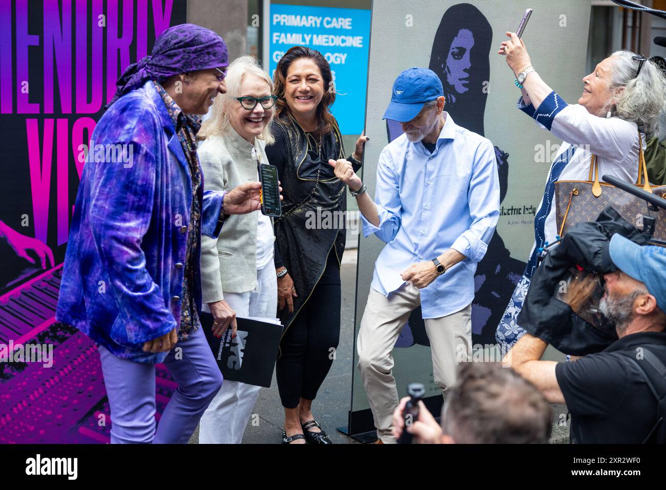 New York, USA. 08th Aug, 2024. Steven Van Zandt, Pat Swinney Kaufman ...