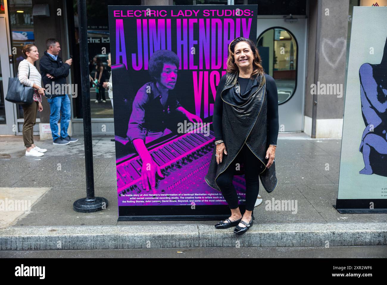 New York, USA. 08th Aug, 2024. Janie Hendrix, sister of the late ...