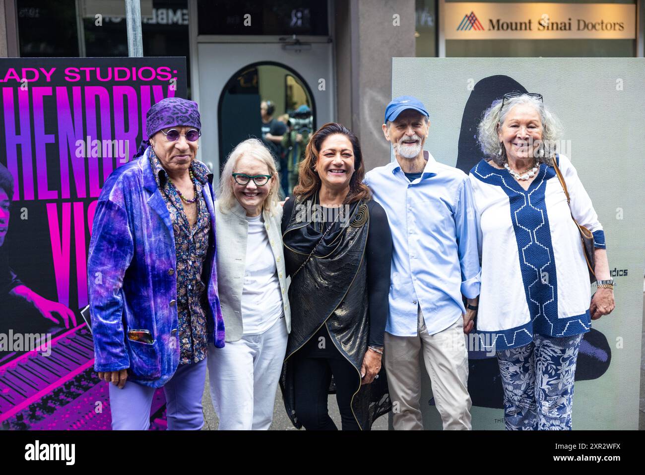 New York, USA. 08th Aug, 2024. Steven Van Zandt, Pat Swinney Kaufman ...