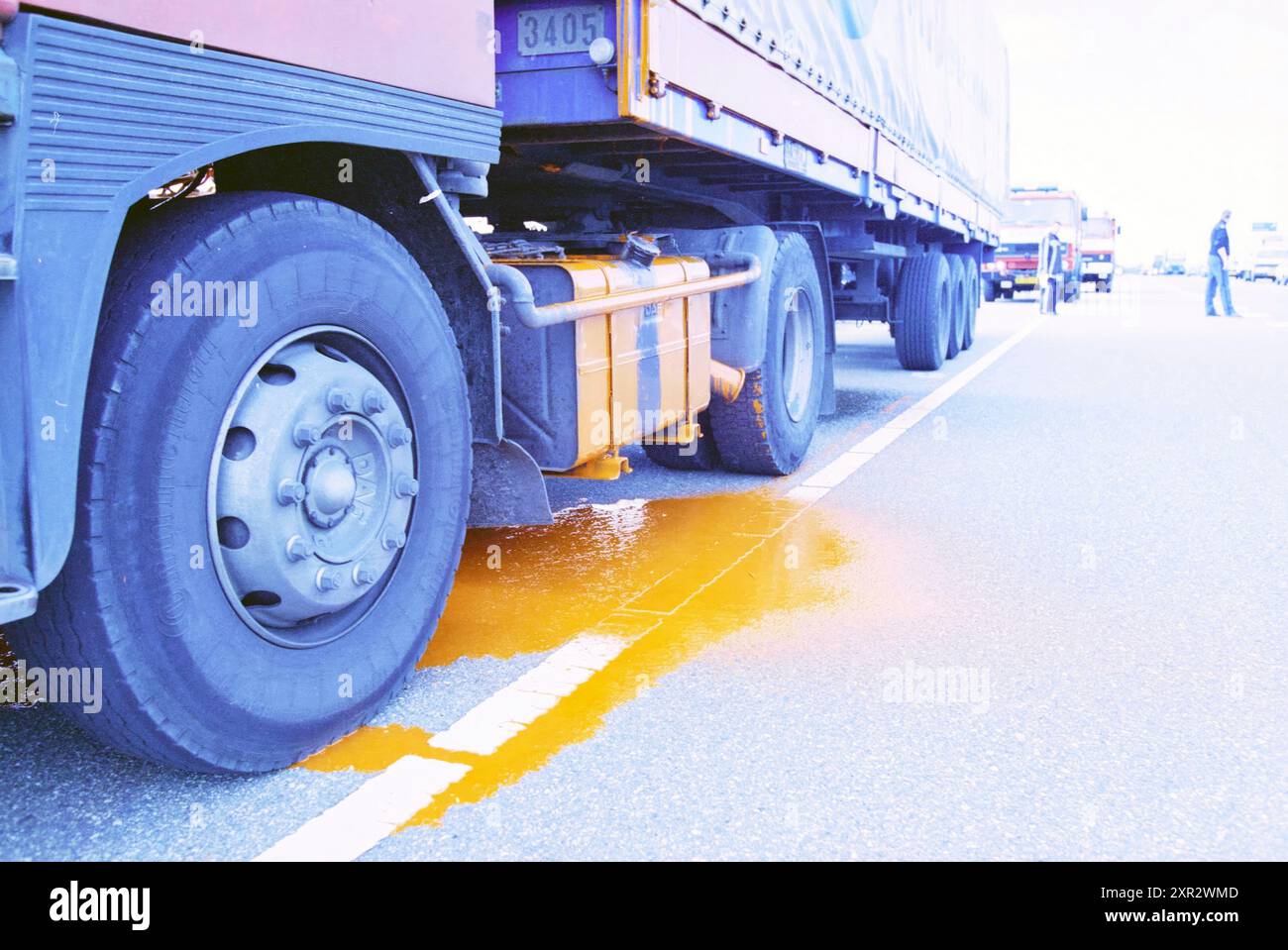 Truck, lost red bullet, 18-04-1994, Whizgle Dutch News: Historic Images ...