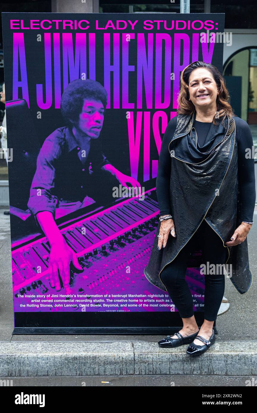 New York, USA. 08th Aug, 2024. Janie Hendrix, sister of the late ...