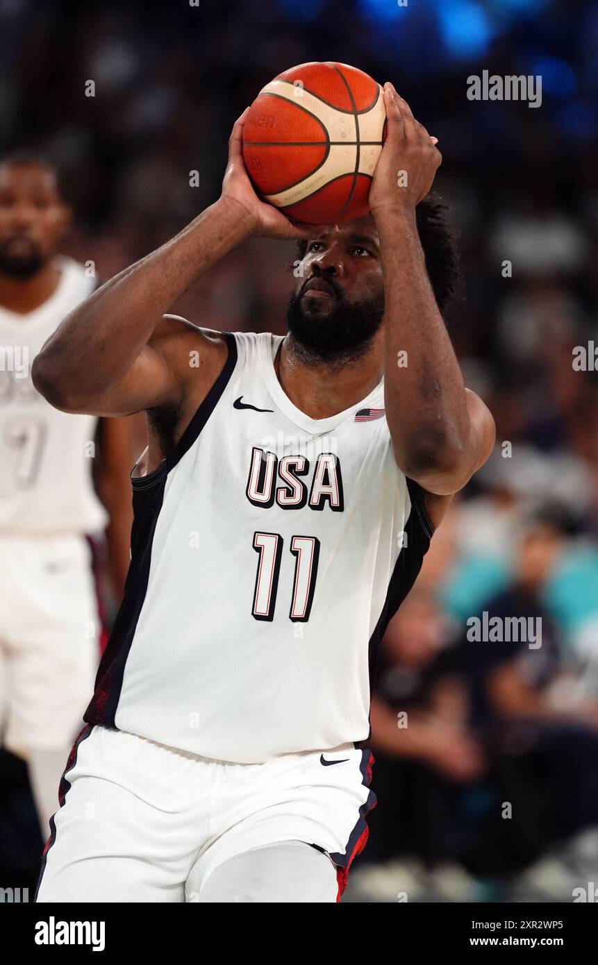 Serbia basketball paris 2024 hi-res stock photography and images - Alamy
