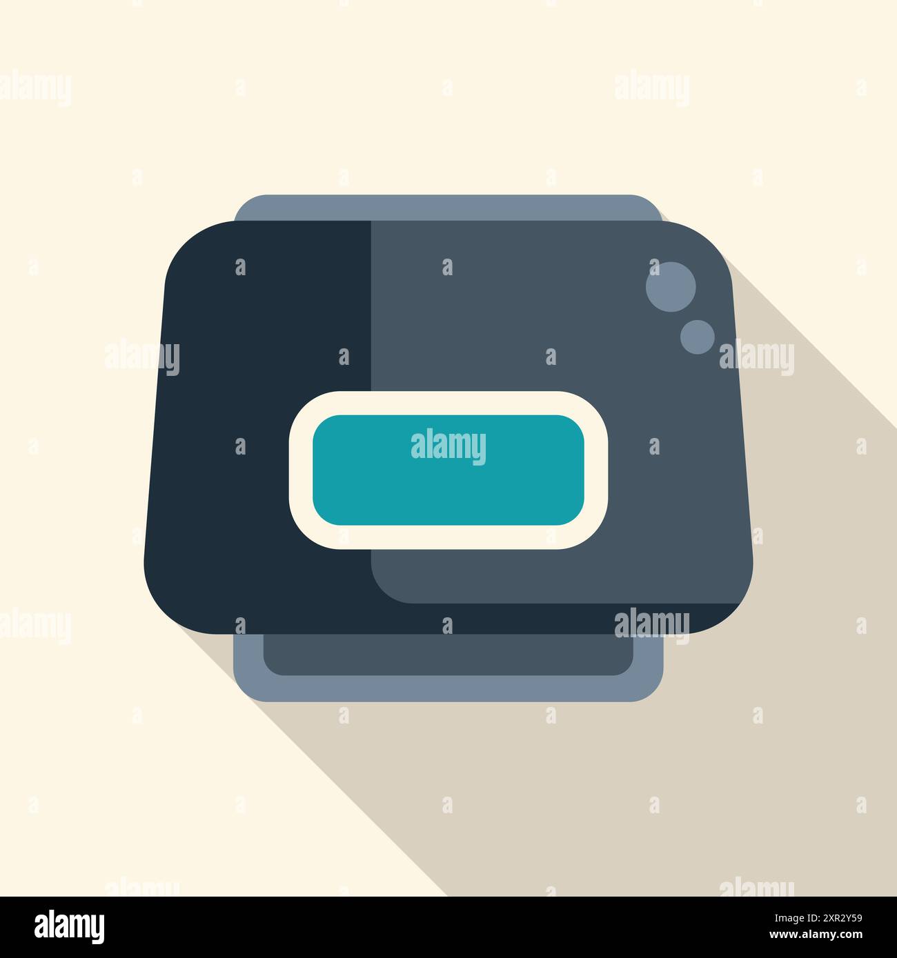 Illustration of a wireless router providing internet connection for ...