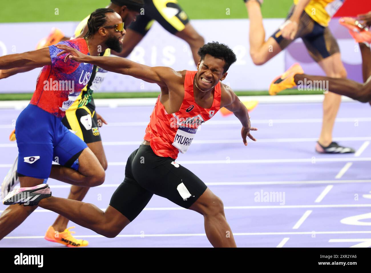 Saint-Denis, France. 8th Aug, 2024. Rachid Muratake (JPN) Athletics ...