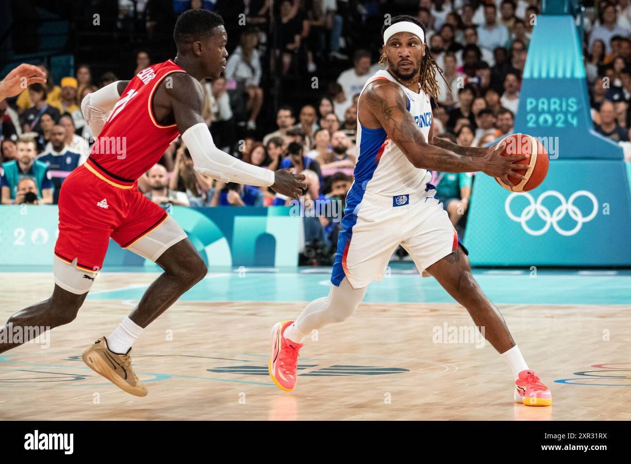 Andrew Albicy ( 6 - France), Basketball, Men's Semifinal during the ...