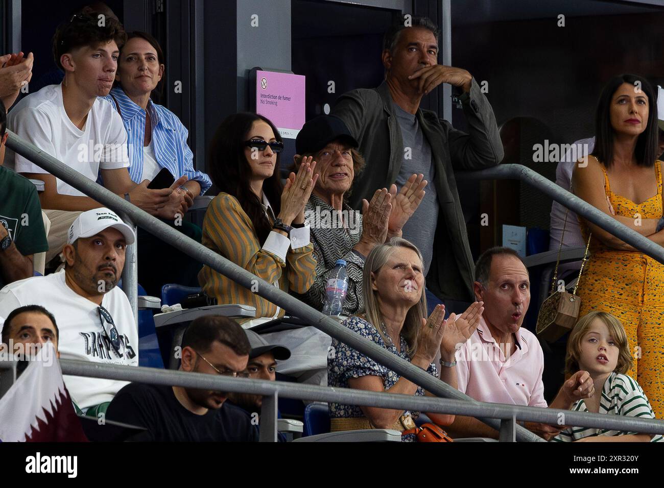 Mick Jagger and Melanie Hamrick, Marchand Leon, Marchand Oscar, during ...