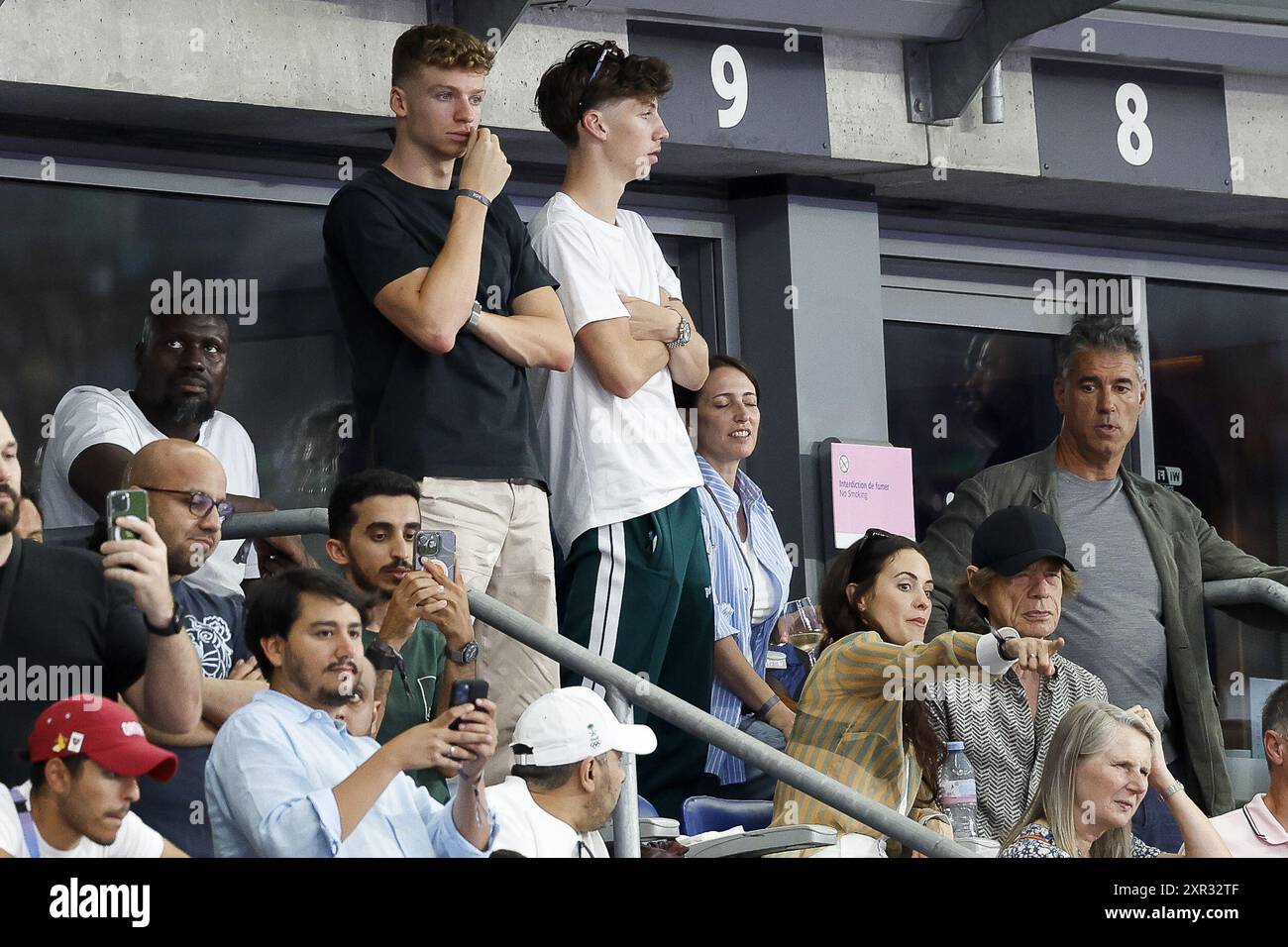 Mick Jagger and Melanie Hamrick, Marchand Leon, Marchand Oscar, during ...
