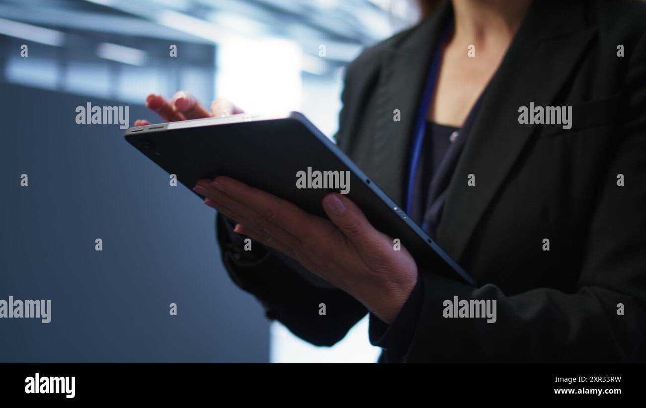 Programmer managing data center hi-res stock photography and images - Alamy
