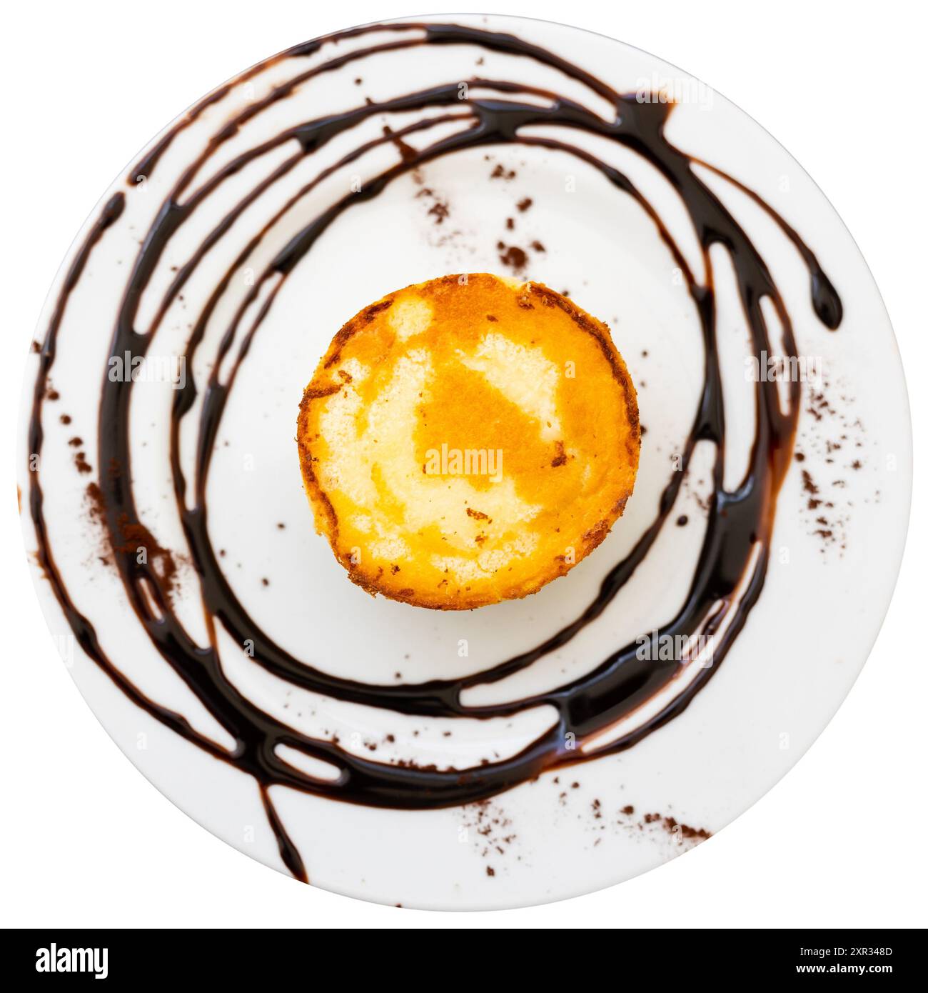 Delicious dessert creamy souffle Cut Out Stock Images & Pictures - Alamy