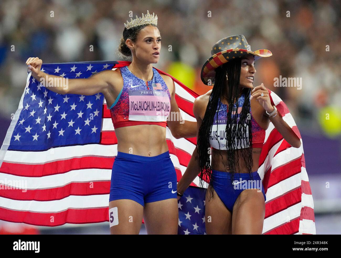 Paris, France. 08th Aug, 2024. Gold medalist in the Women's 400m Sydney ...