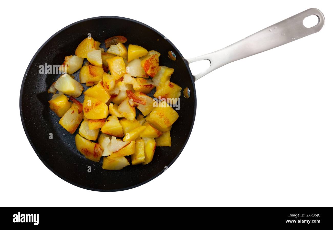 Pan roasted potatoes in Cut Out Stock Images & Pictures - Alamy
