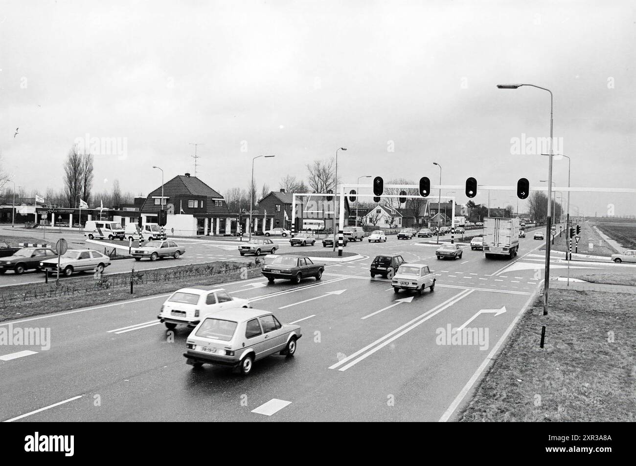 Rijnlanderweg intersection - Kruisweg, Roads, road construction, road ...