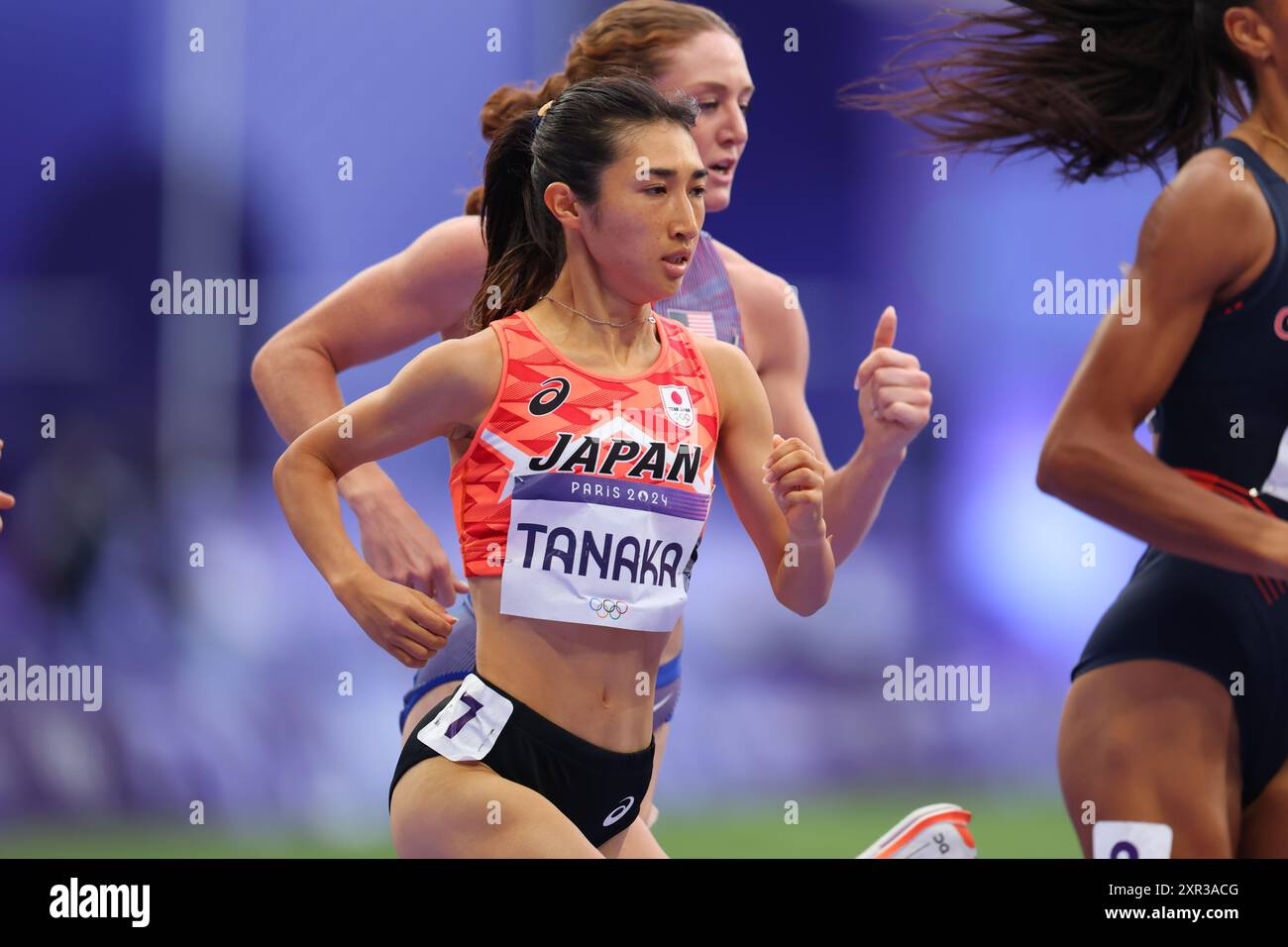 Saint-Denis, France. 8th Aug, 2024. Nozomi Tanaka (JPN) Athletics ...