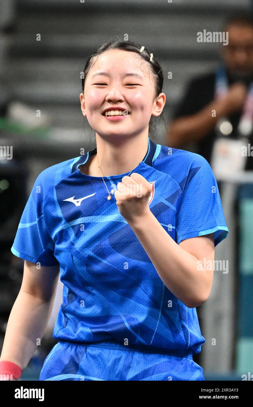 HARIMOTO Miwa, Japan Team (JPN), Table Tennis, Women's Team Semifinal ...