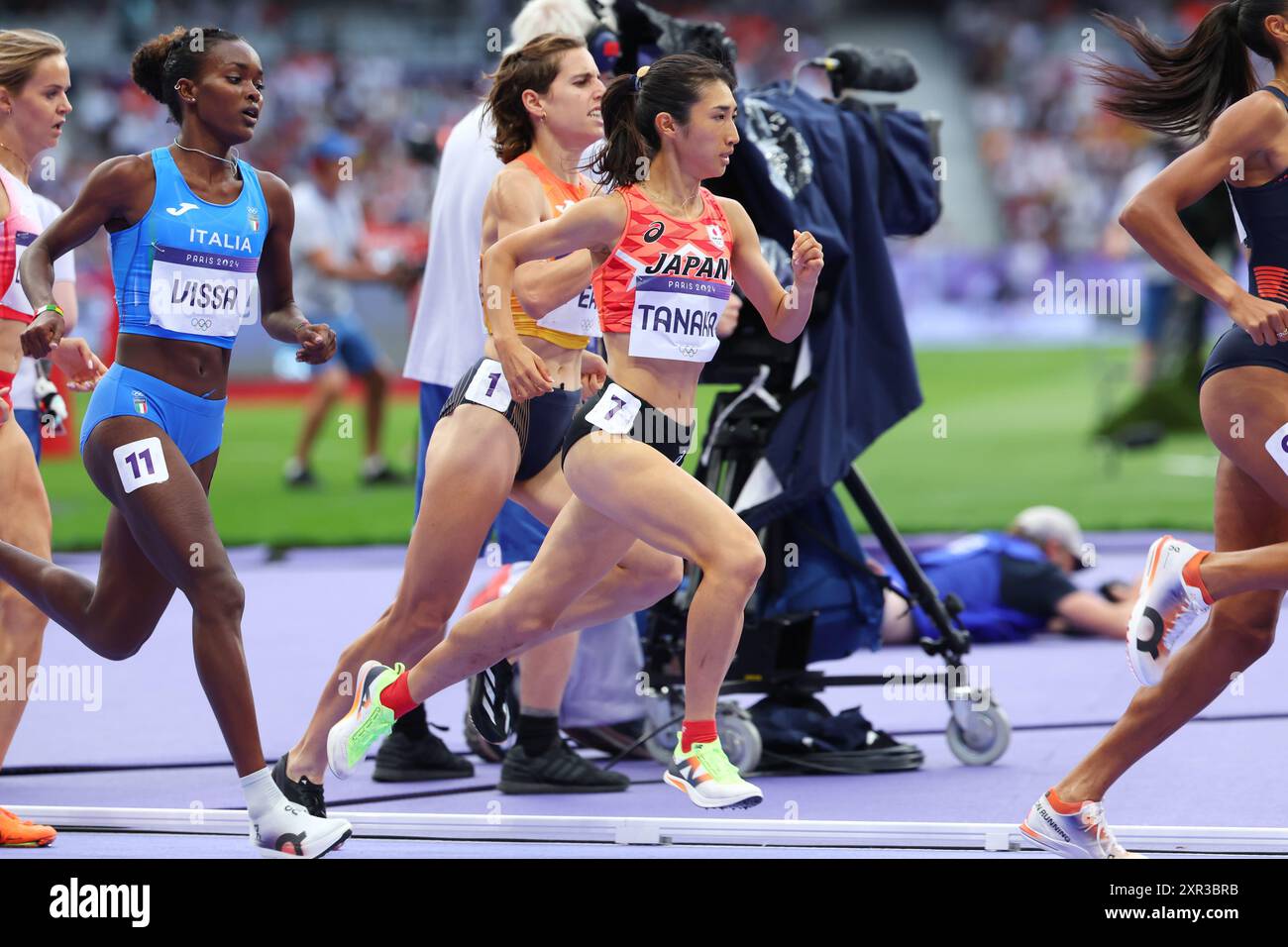 Saint-Denis, France. 8th Aug, 2024. Nozomi Tanaka (JPN) Athletics ...