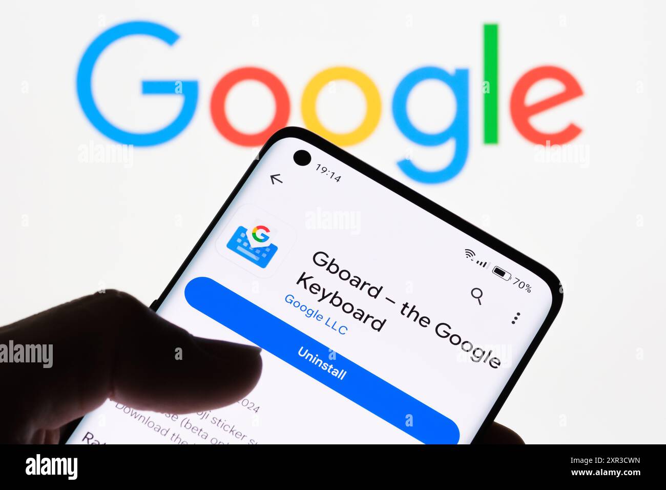 Gboard interface hi-res stock photography and images - Alamy