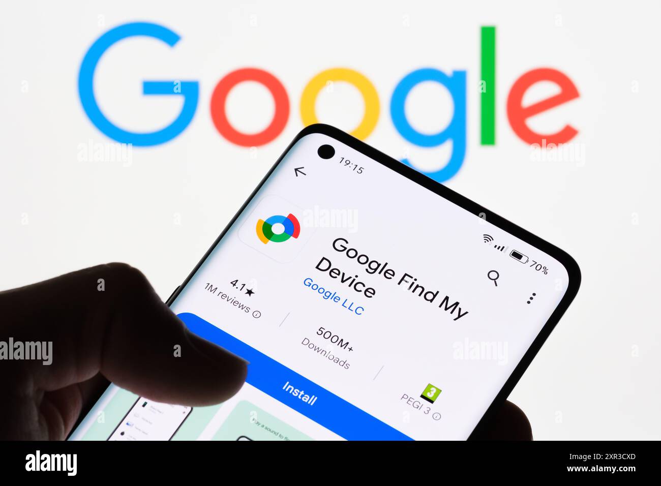 Find my device android hi-res stock photography and images - Alamy