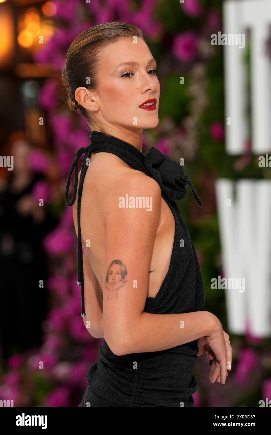 Isabela Ferrer poses for photographers upon arrival at the UK Gala ...