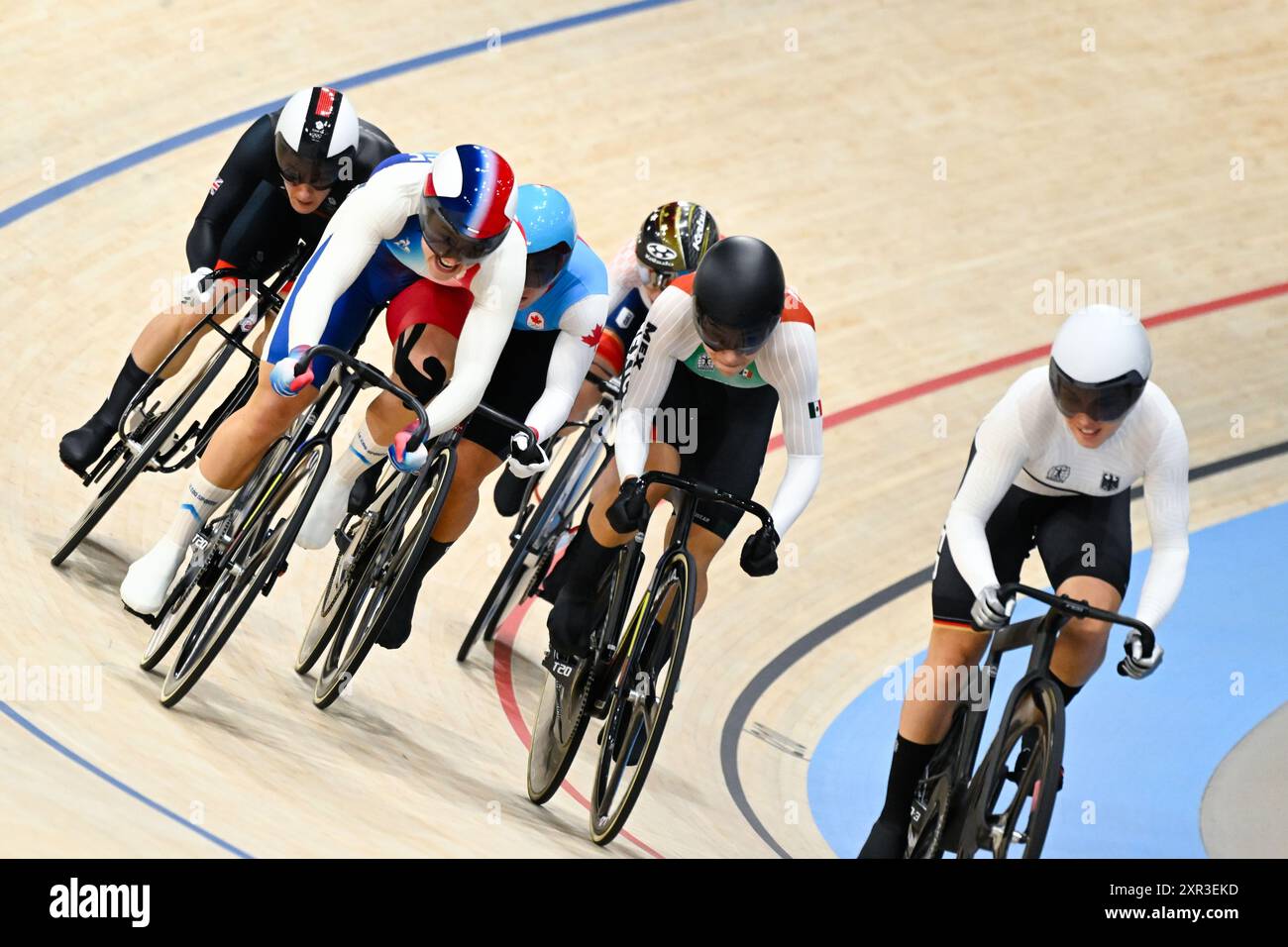 Mathilde Gros (FRA ), Cycling Track, Women's Keirin during the Olympic Games Paris 2024 on 8 ...