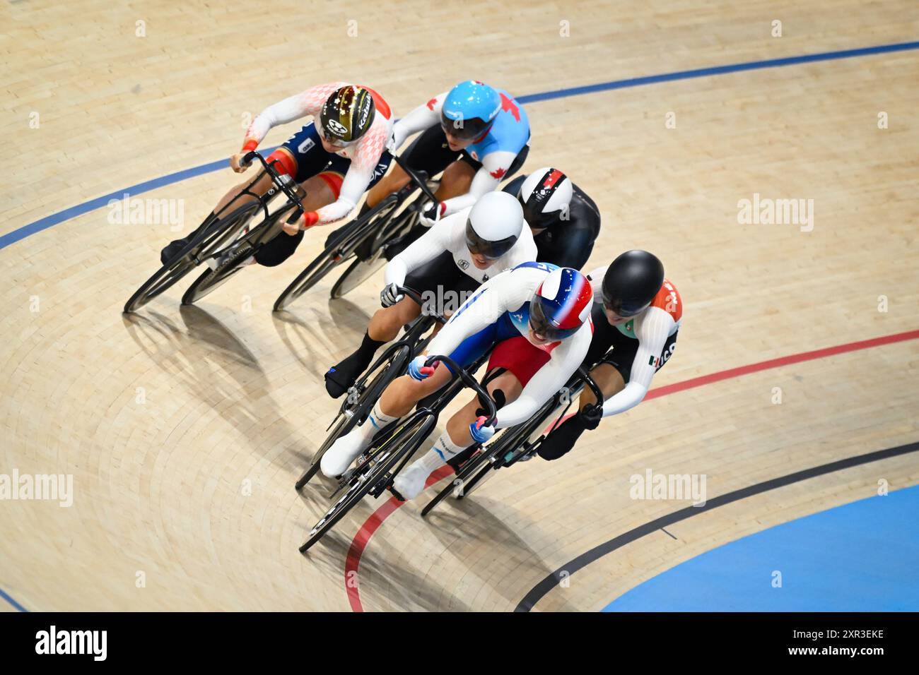 Mathilde Gros (FRA ), Cycling Track, Women's Keirin during the Olympic Games Paris 2024 on 8 ...