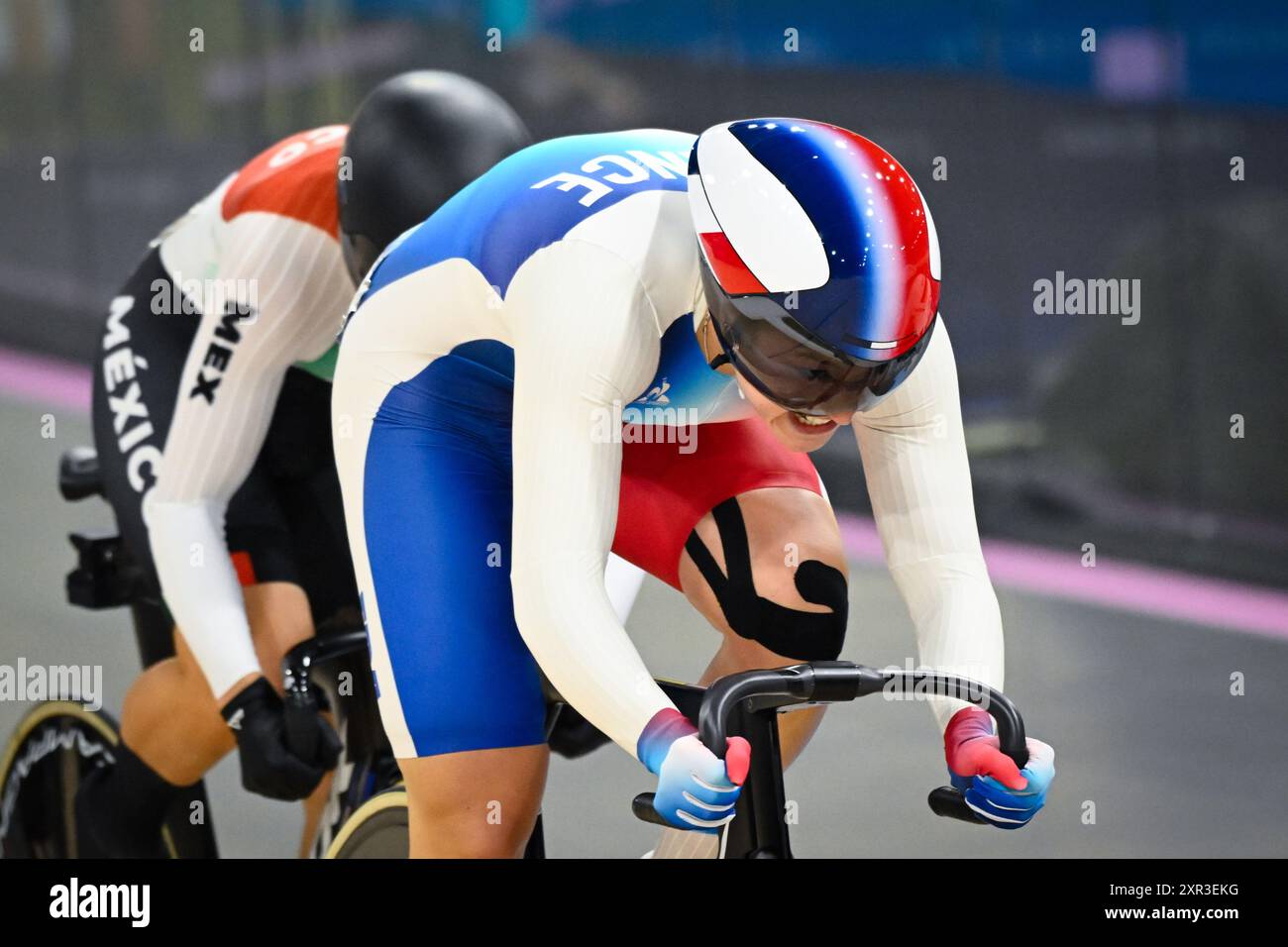 Mathilde Gros (FRA ), Cycling Track, Women's Keirin during the Olympic Games Paris 2024 on 8 ...