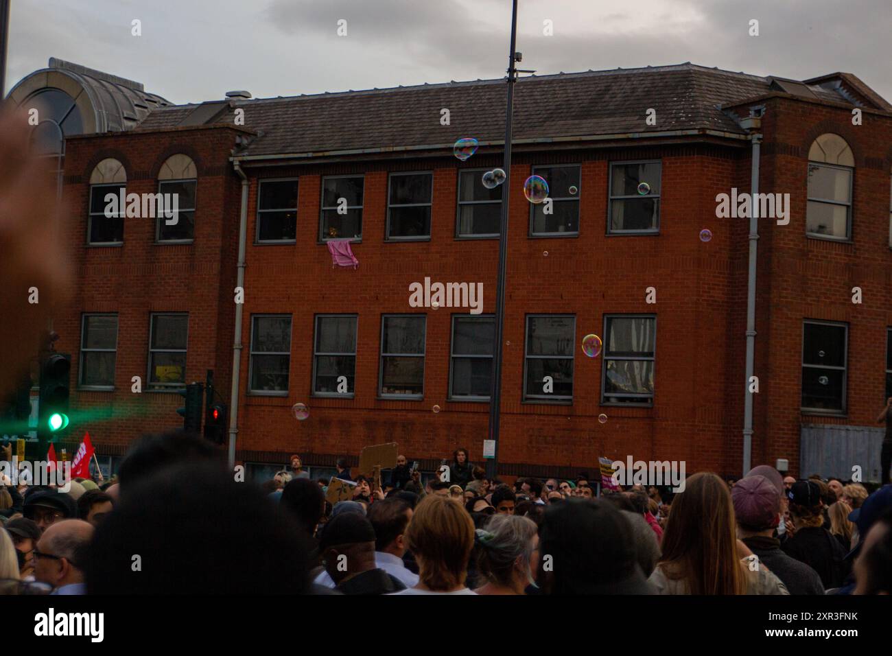 Counter Protest against the far right in Walthamstow, North East London ...