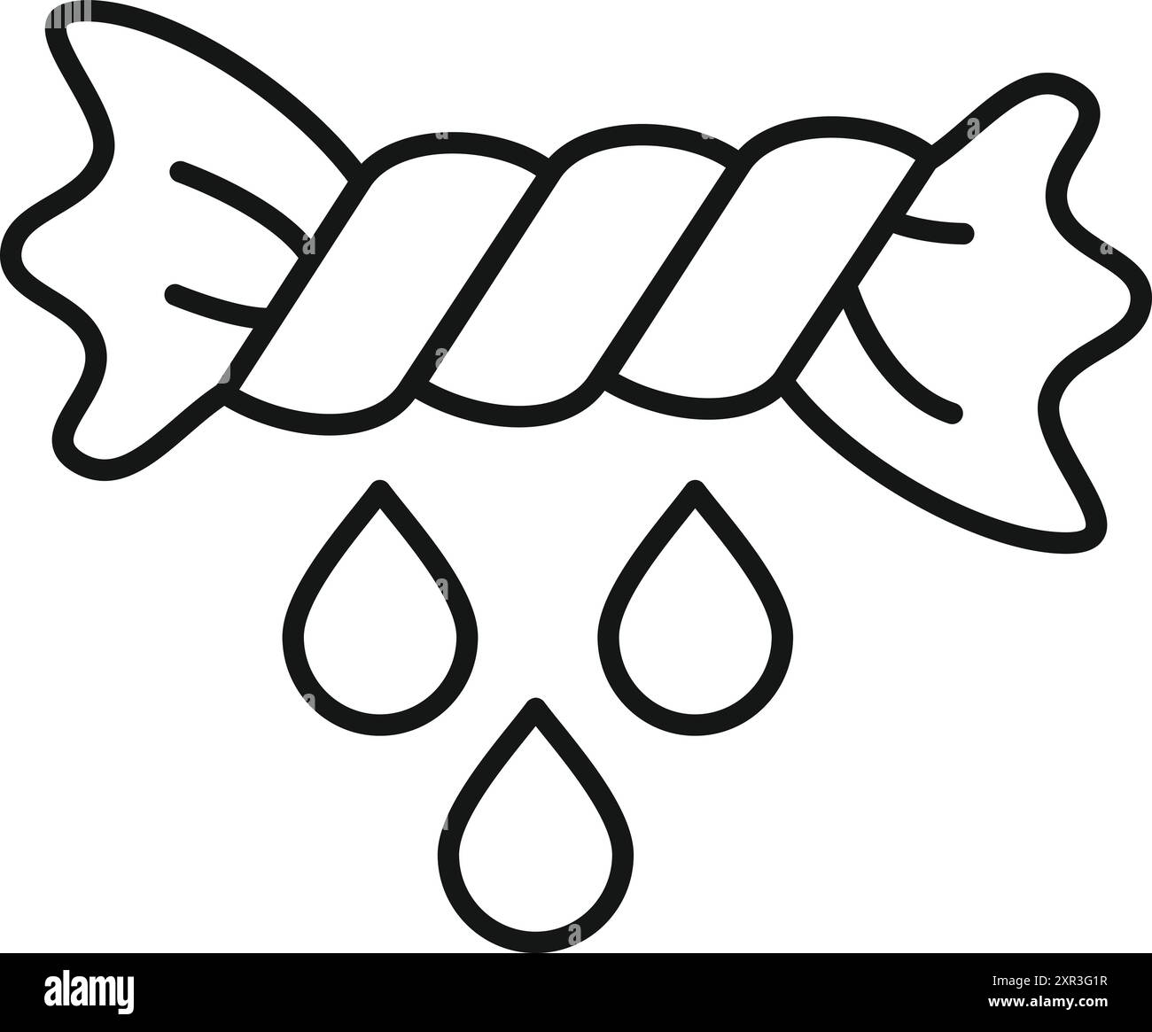 Wet fabric Black and White Stock Photos & Images - Alamy