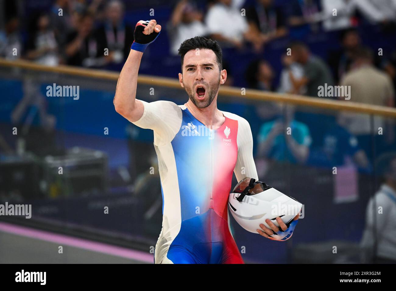 THOMAS Benjamin (FRA ) Gold medal, Cycling Track, Men's Omnium during ...