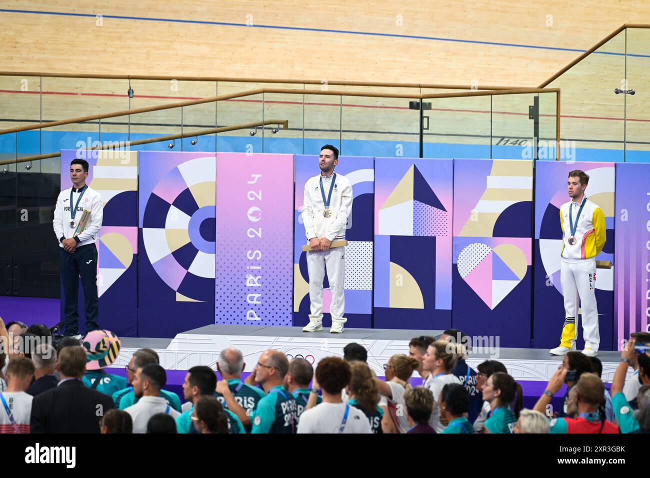 Iuri Leitao ( POR ) Silver medal, THOMAS Benjamin (FRA ) Gold medal ...
