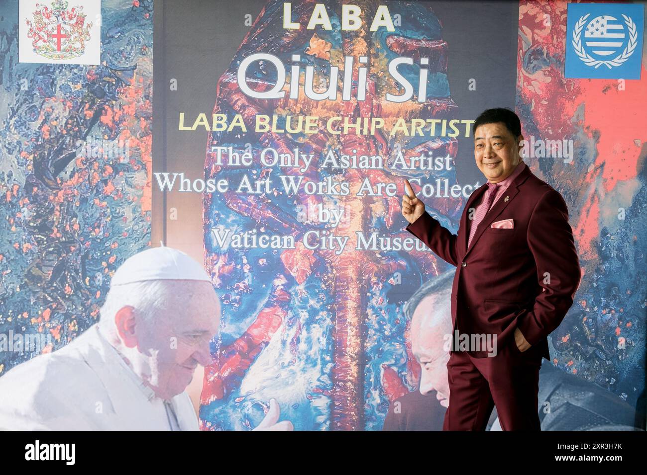 Joey Zhou TV Host, Founder of LABA Stock Photo - Alamy