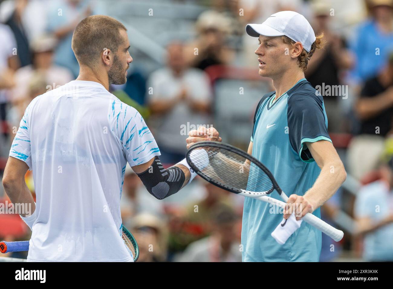 Jannik sinner montreal 2024 hi-res stock photography and images - Alamy