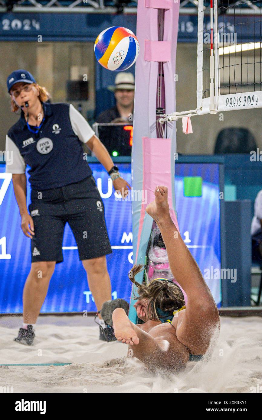 Paris, France. 08th Aug, 2024. Taliqua Clancy of Australia during the ...