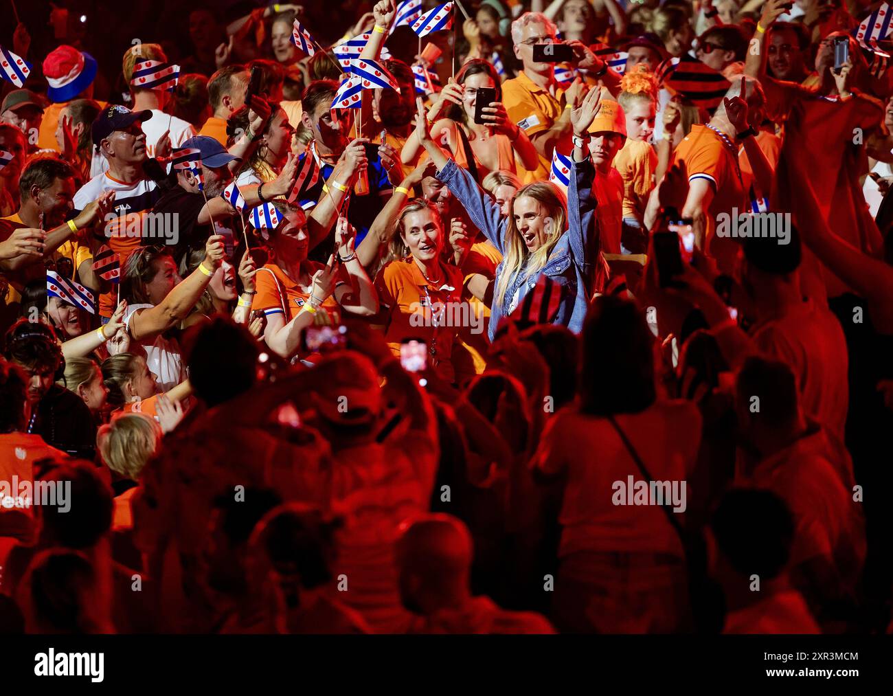 PARIS - Sailor Marit Bouwmeester is honored at the TeamNL House after ...