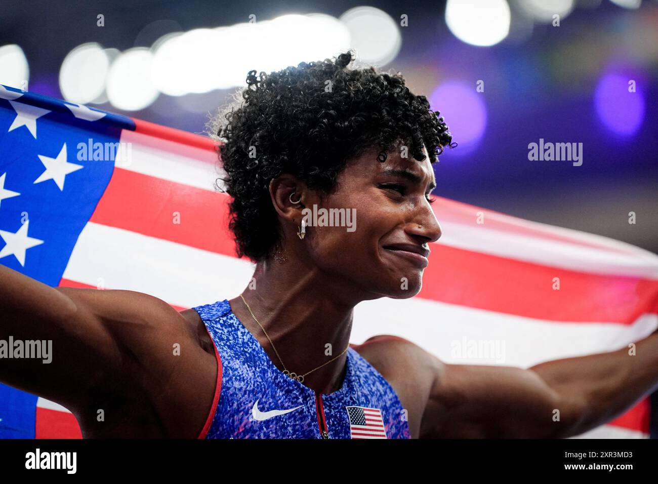 Saint Denis, France. 08th Aug, 2024. Silver medalist Anna COCKRELL of ...