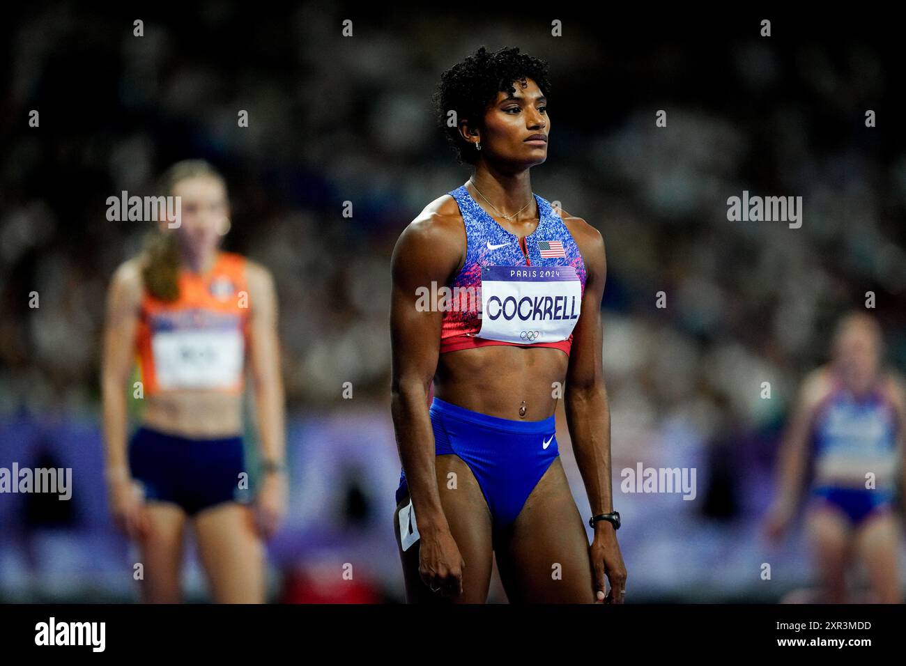 Saint Denis, France. 08th Aug, 2024. Silver medalist Anna COCKRELL of ...