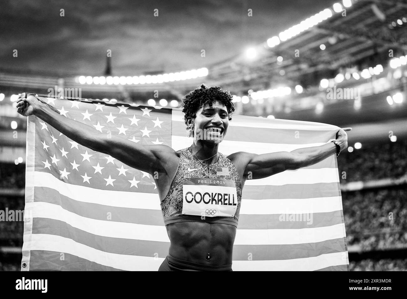 Stade de france paris 2024 olympic games Black and White Stock Photos ...