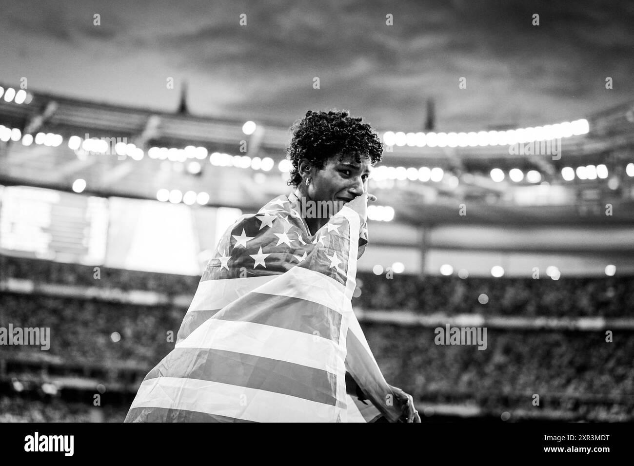 Saint Denis, France. 08th Aug, 2024. Silver medalist Anna COCKRELL of ...