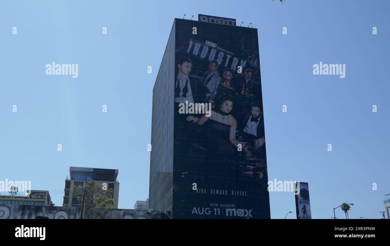 Los Angeles, California, USA 6th August 2024 Industry HBO Billboard ...