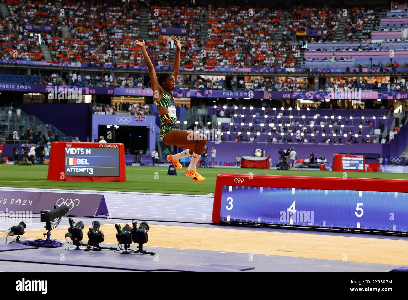 SMITH Ackelia of Jamaica Athletics Women's Long Jump Final during the ...