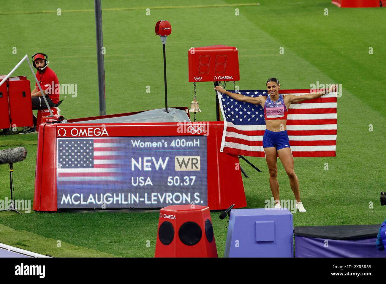 Sydney mclaughlin levrone hurdles hi-res stock photography and images ...