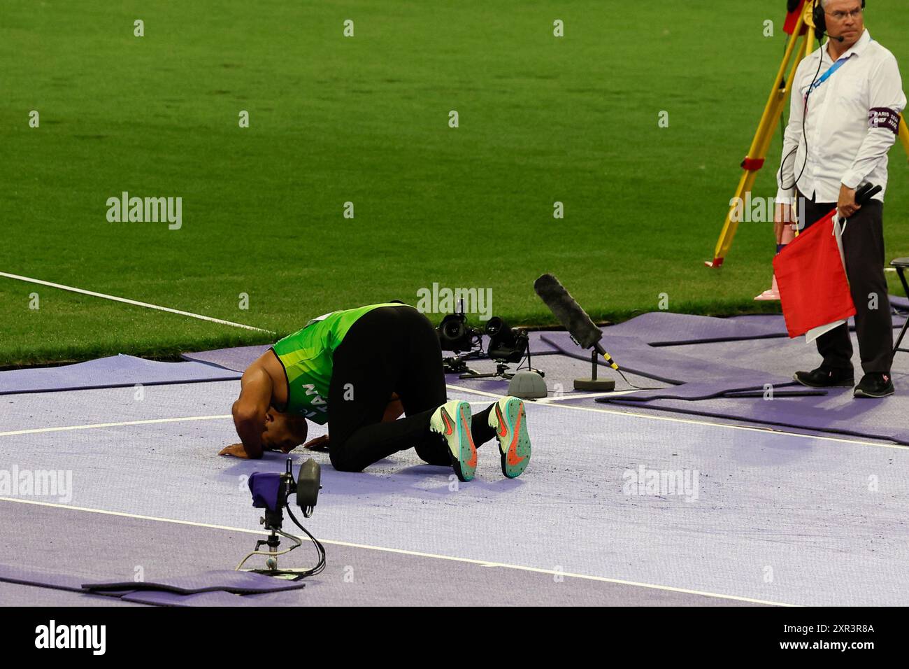 NADEEM Arshad of Pakistan Men's Javelin Throw Final, during the Olympic ...