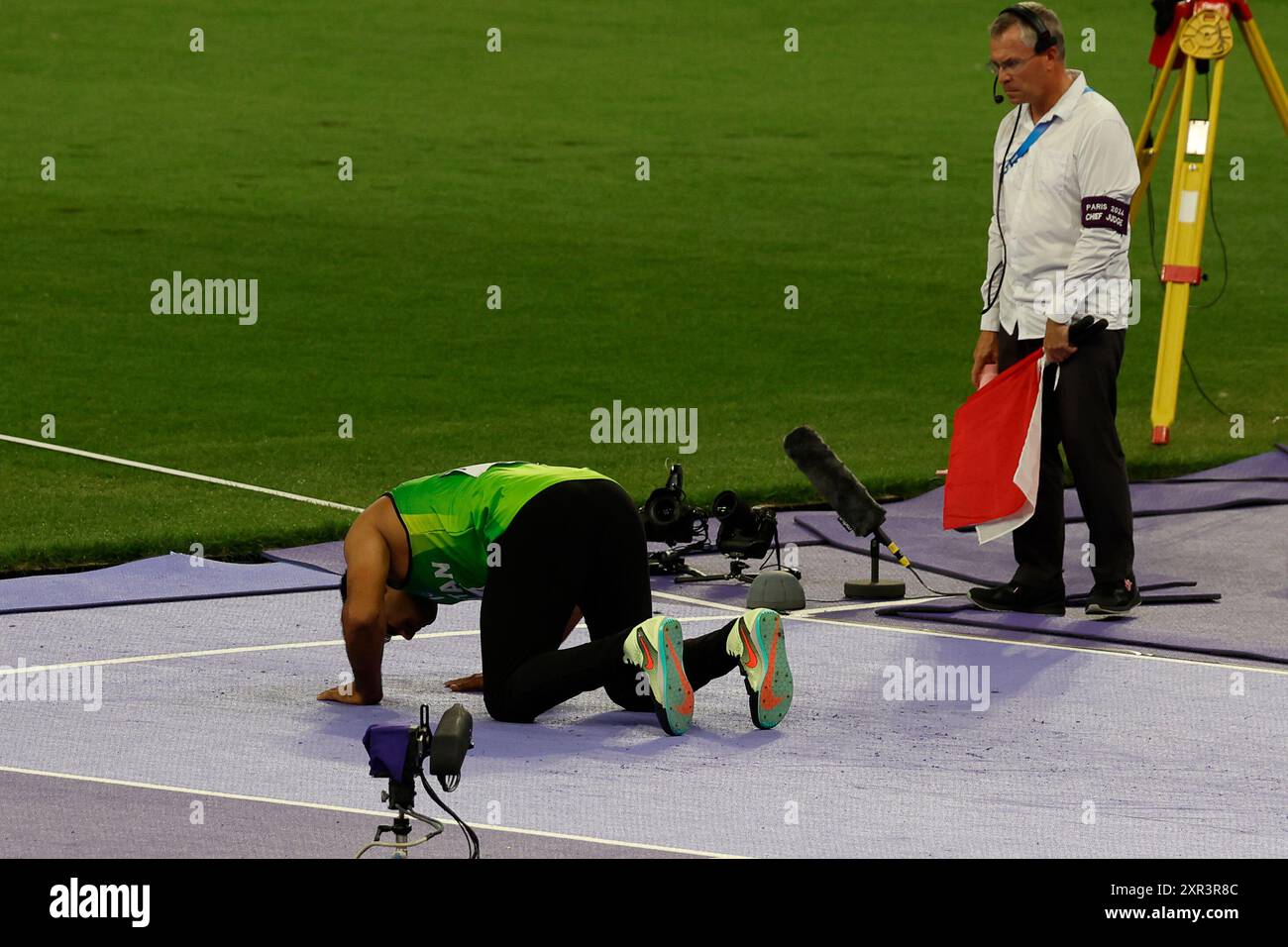 NADEEM Arshad of Pakistan Men's Javelin Throw Final, during the Olympic ...