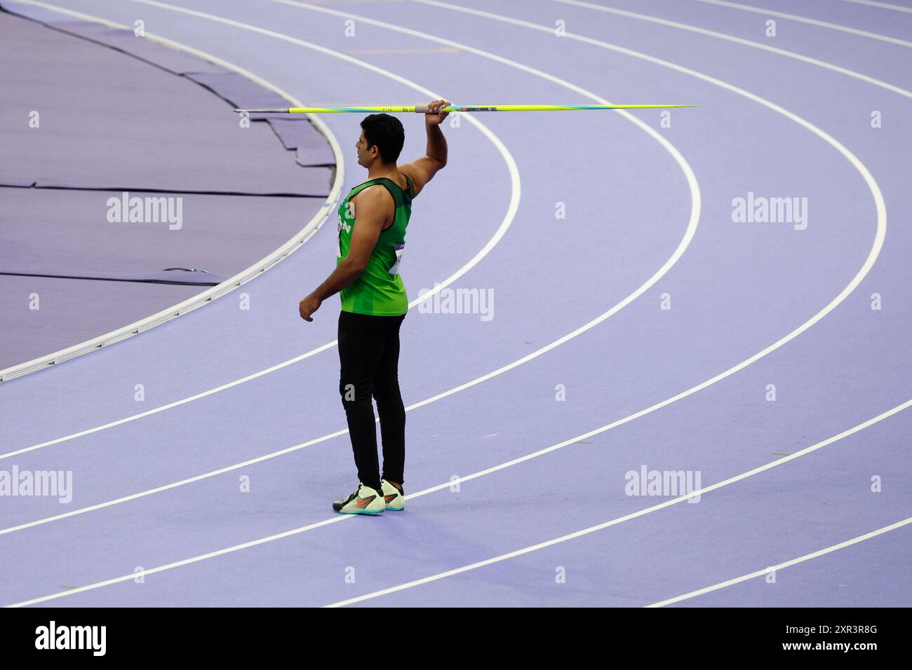 NADEEM Arshad of Pakistan Men's Javelin Throw Final, during the Olympic ...